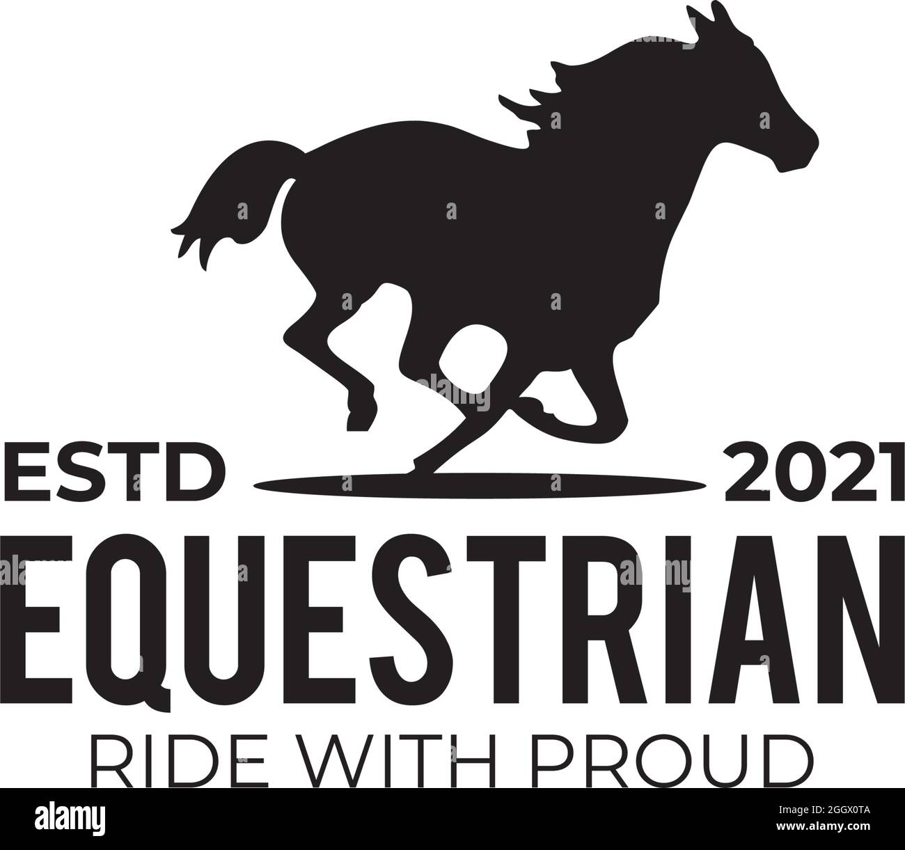 Stallion Logo Design Template