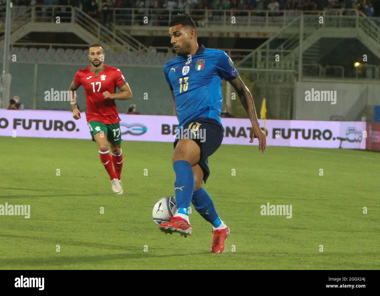 Emerson of Italy during the FIFA World Cup Qatar 2022, Qualifiers Group ...