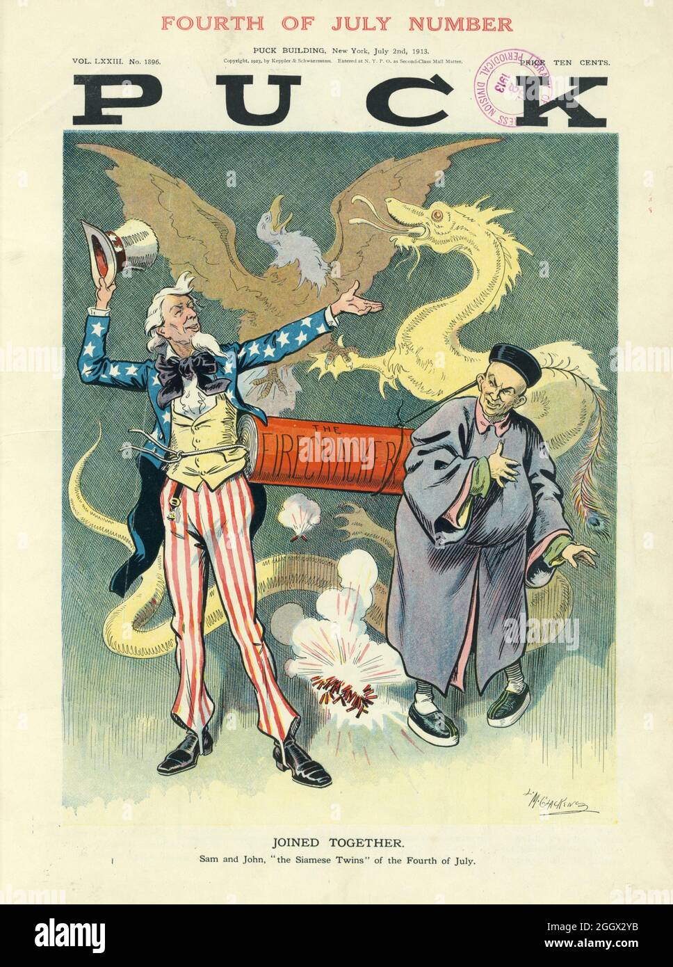 Puck Magazine Cover High Resolution Stock Photography and Images - Alamy