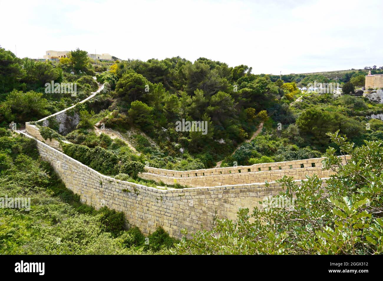 Victoria lines hike malta hi-res stock photography and images - Alamy