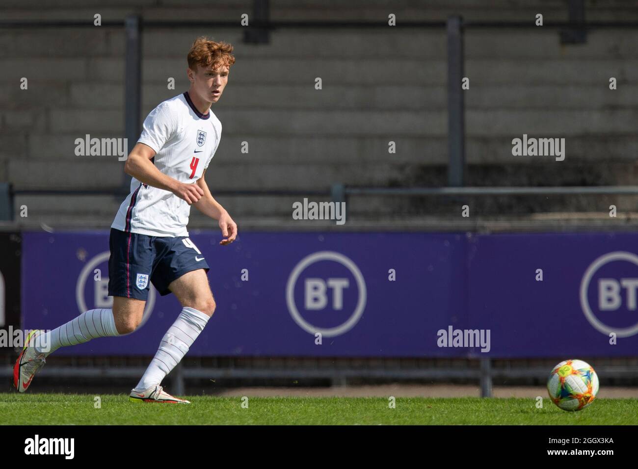 Newport, Wales, UK. 3rd Sep, 2021. Brodi Hughes of England during the ...