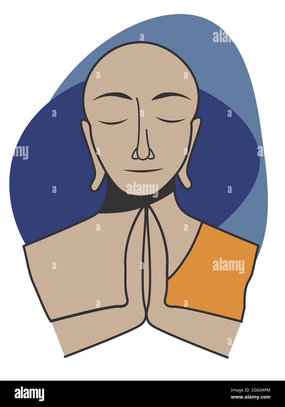 Tibet monk Cut Out Stock Images & Pictures - Alamy