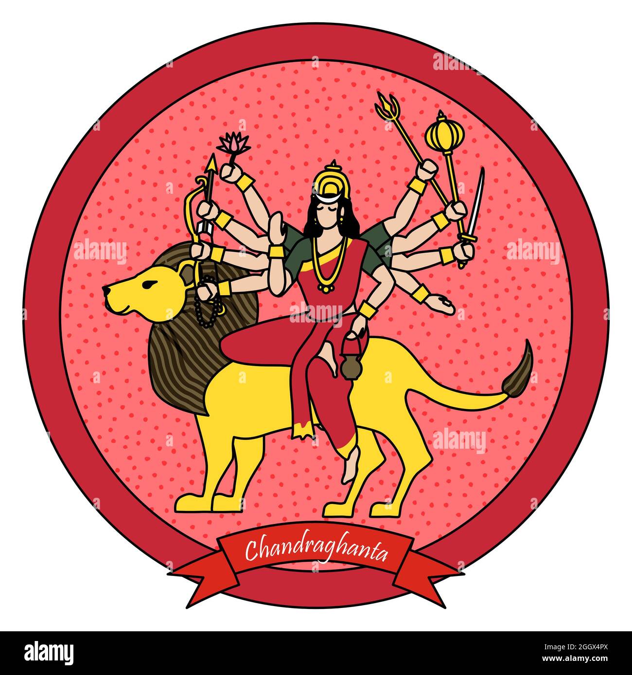 Parvati Goddess Symbols