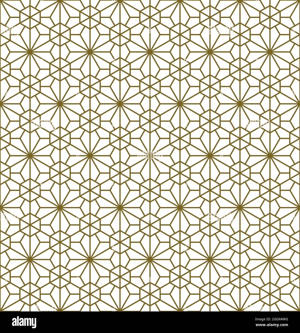 A seamless pattern based on elements of the traditional Japanese craft ...