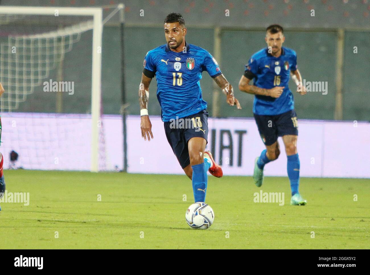 Emerson of Italy during the FIFA World Cup Qatar 2022, Qualifiers Group ...
