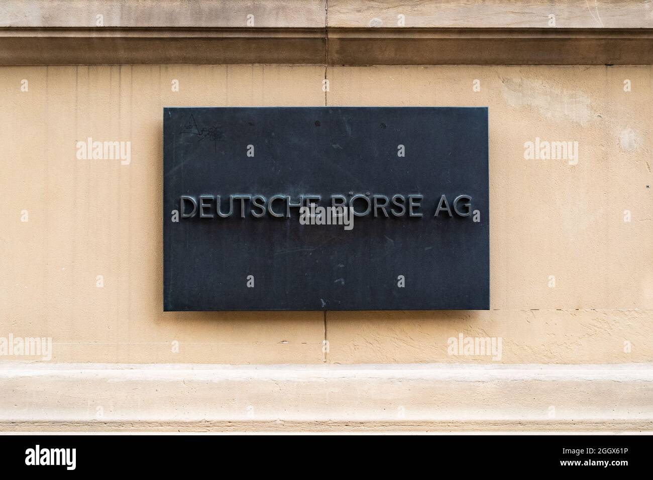 Frankfurt stock exchange - Deutsche Borse AG - Germany Stock Photo - Alamy
