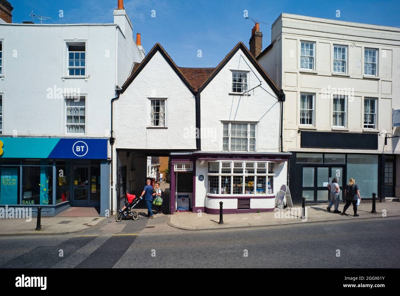 Food shops on high street hi-res stock photography and images - Alamy