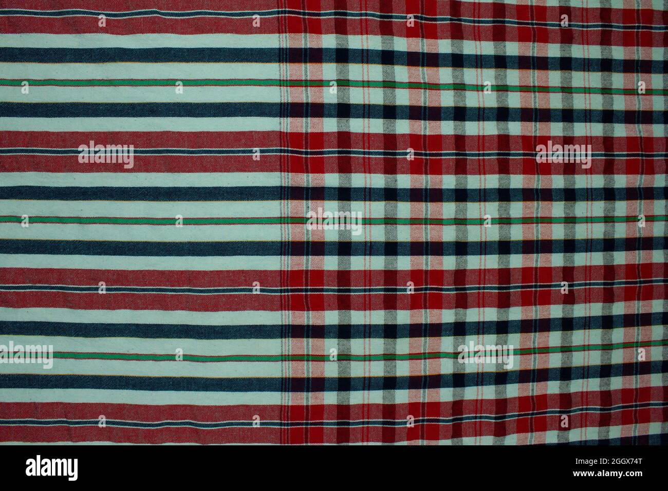 abstract plaid Texture Background, Colorful loincloth Thailand silk ...