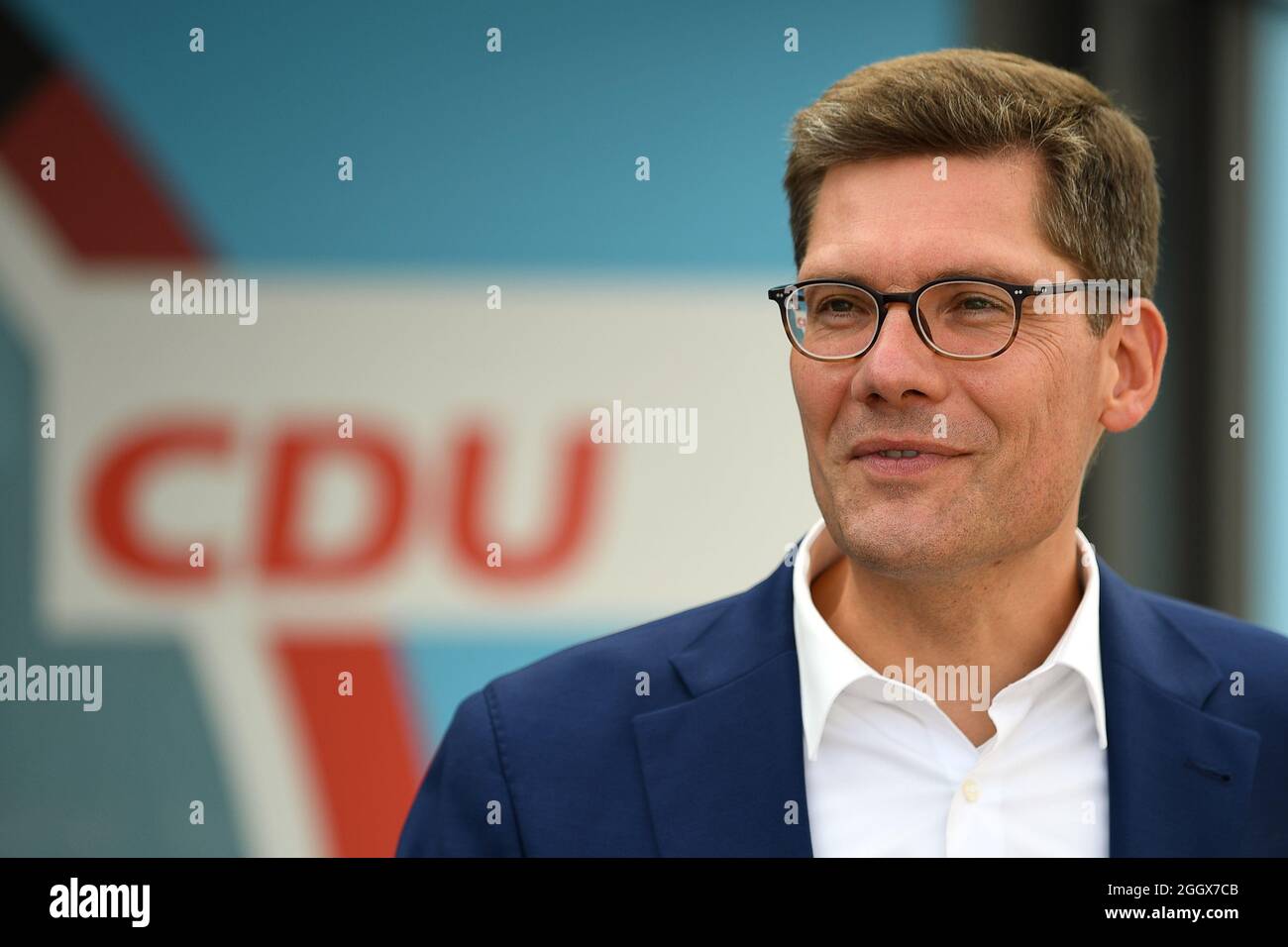 Eisenach, Germany. 03rd Sep, 2021. Christian Hirte, chairman of the CDU ...