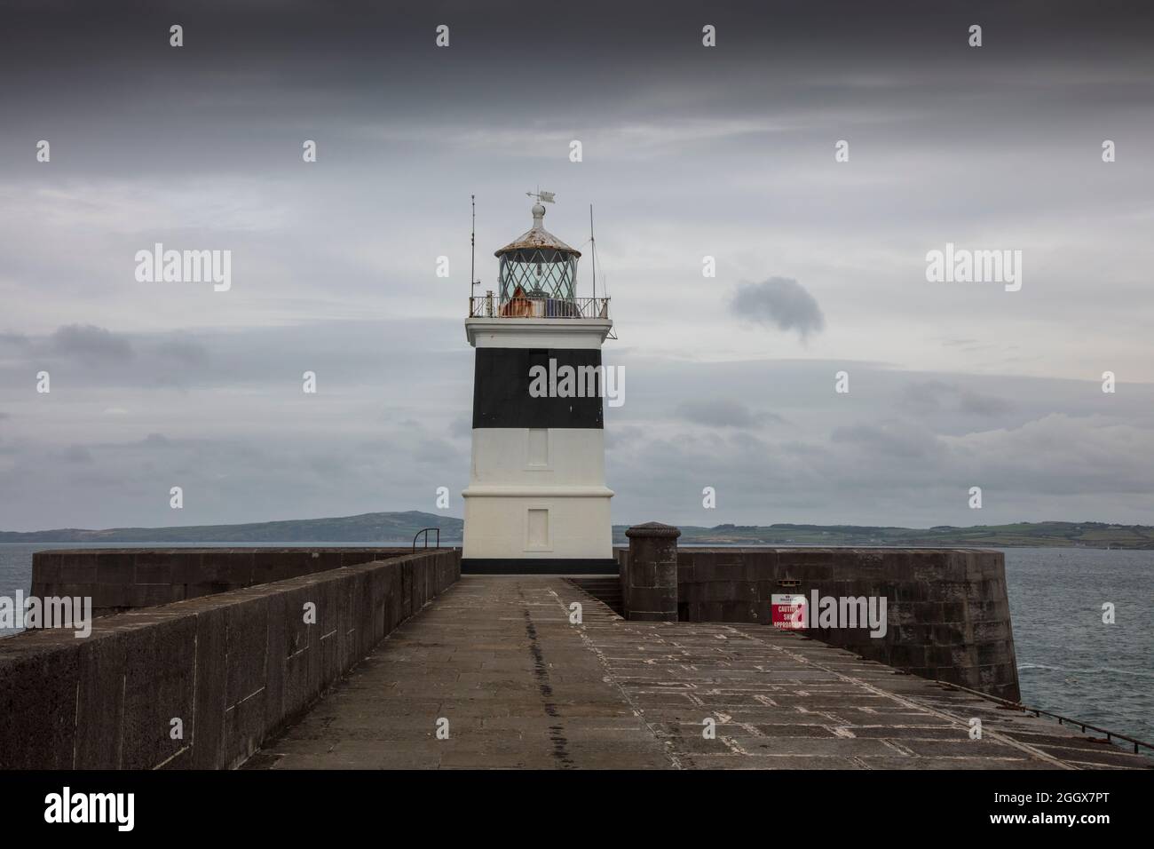 Holyhead harbour lighthouse hi-res stock photography and images - Alamy