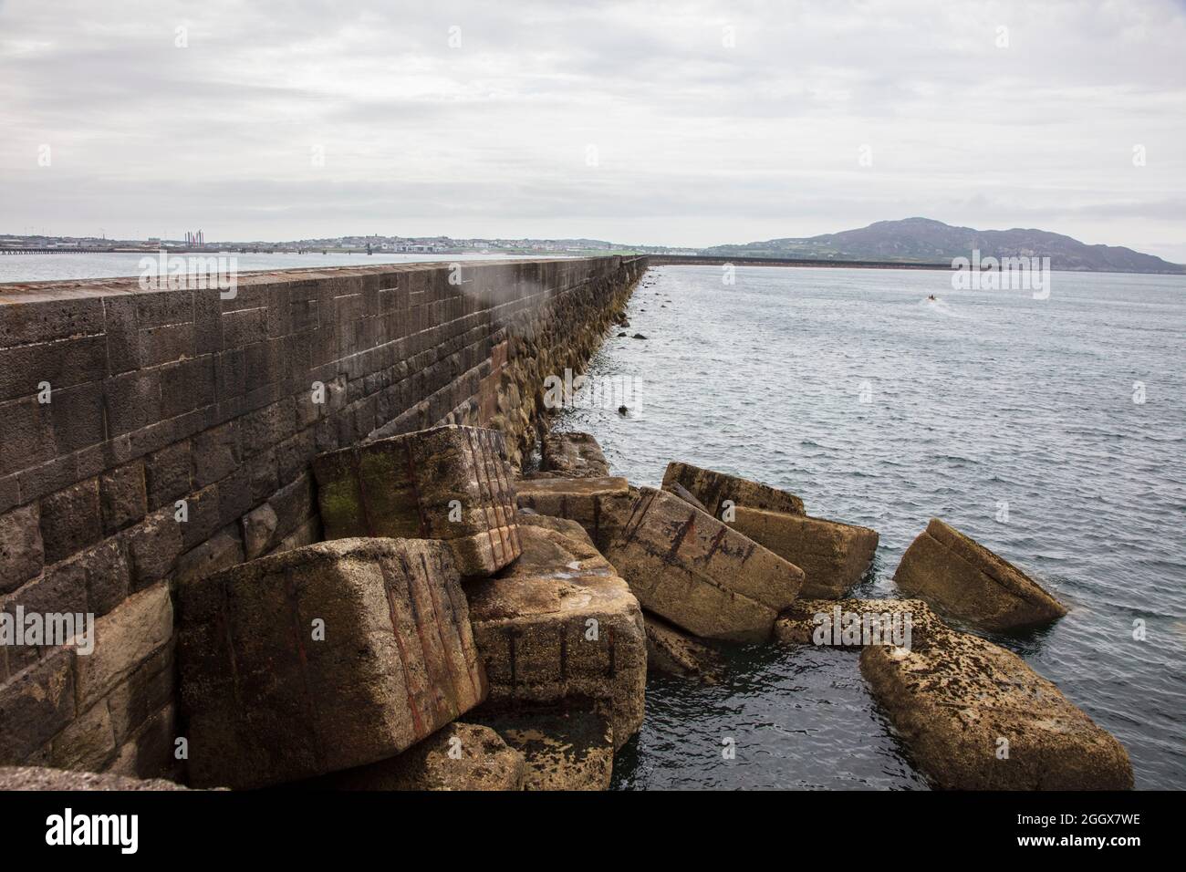 Holyhead breakwater anglesey hi-res stock photography and images - Alamy
