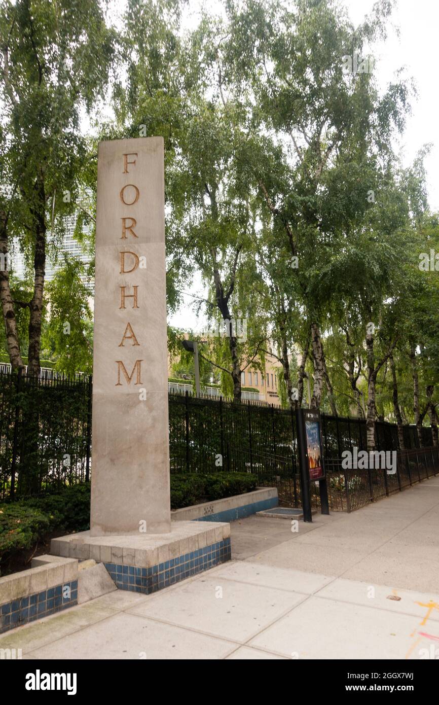 Fordham University Lincoln Center Campus Manhattan NYC Stock Photo - Alamy