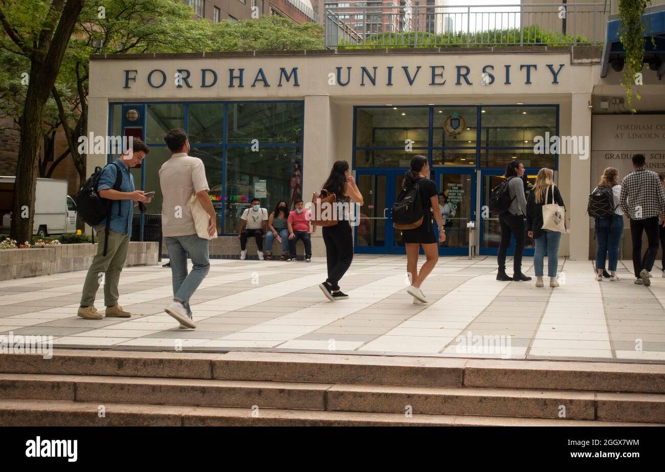 Fordham University Lincoln Center Campus Manhattan NYC Stock Photo - Alamy Fordham University Lincoln Center Campus Manhattan NYC Stock Photo - Alamy