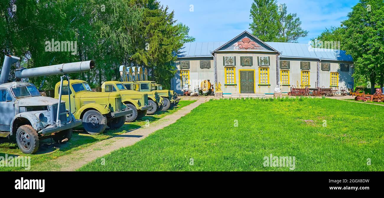 Soviet tractor museum hi-res stock photography and images - Alamy