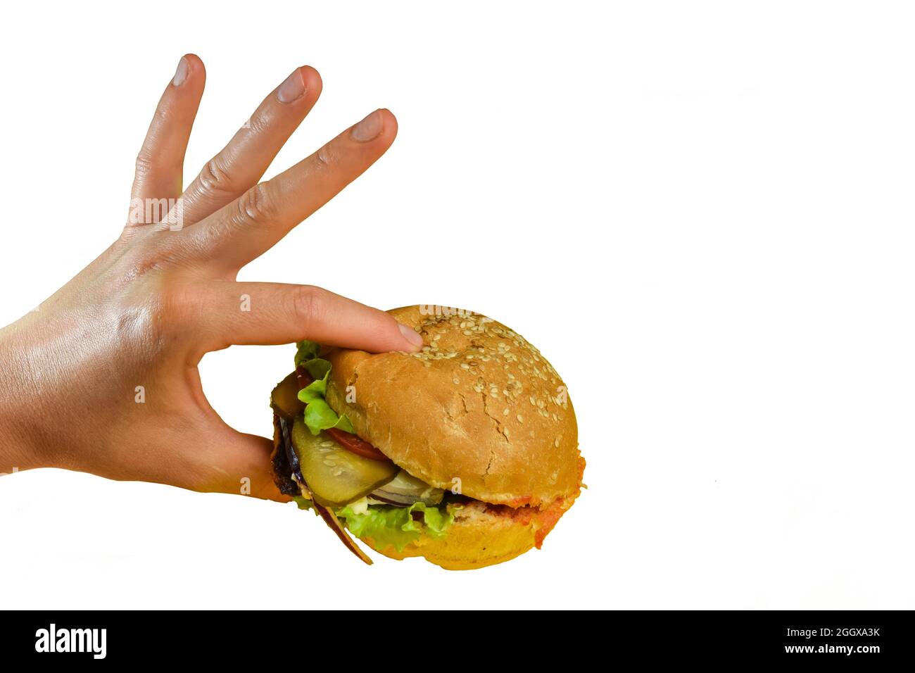 Human sandwich hi-res stock photography and images - Alamy