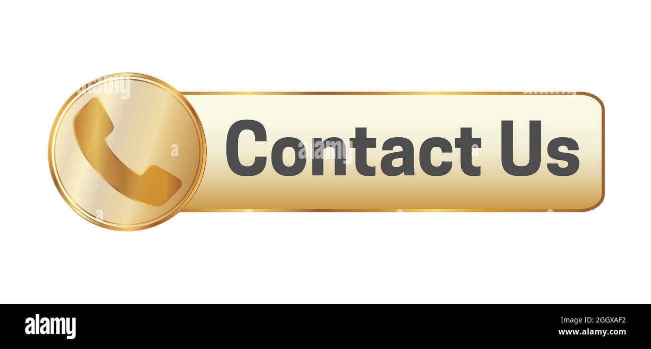 Contact Us Button Vector Stock Vector Image & Art - Alamy