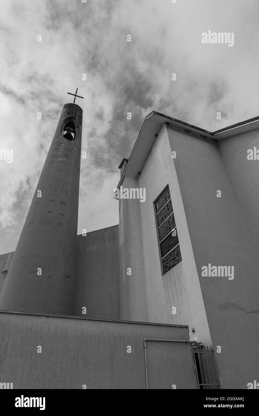 The Church, in modern style, is located in the city center of the new ...