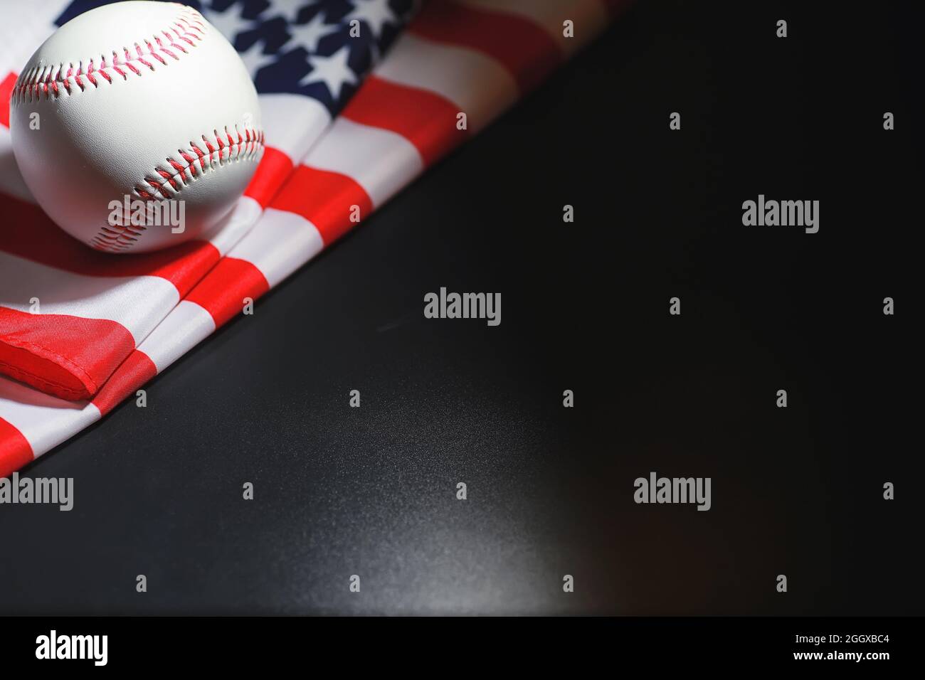 American traditional sports game. Baseball. Concept. Baseball ball and ...