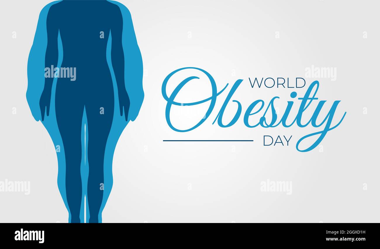 World Obesity Day Background Illustration Stock Vector Image & Art - Alamy