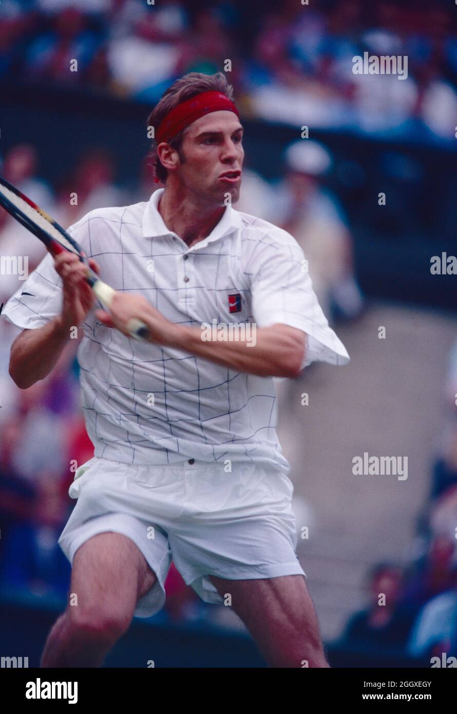 British-Canadian tennis player Greg Rusedski, 1990s Stock Photo - Alamy