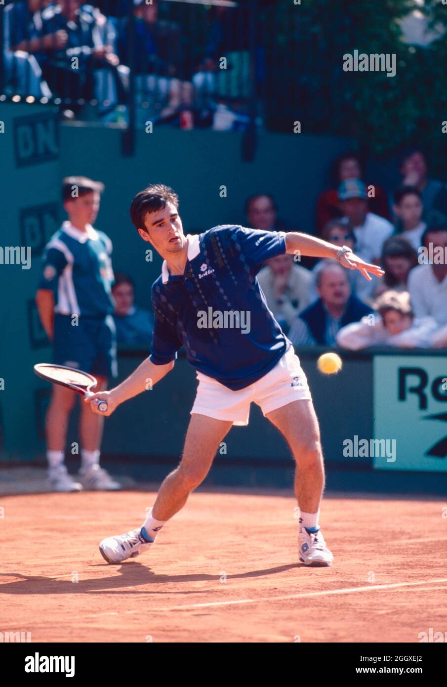 Spanish tennis player Alberto Berasategui, Roland Garros, France 1995 ...