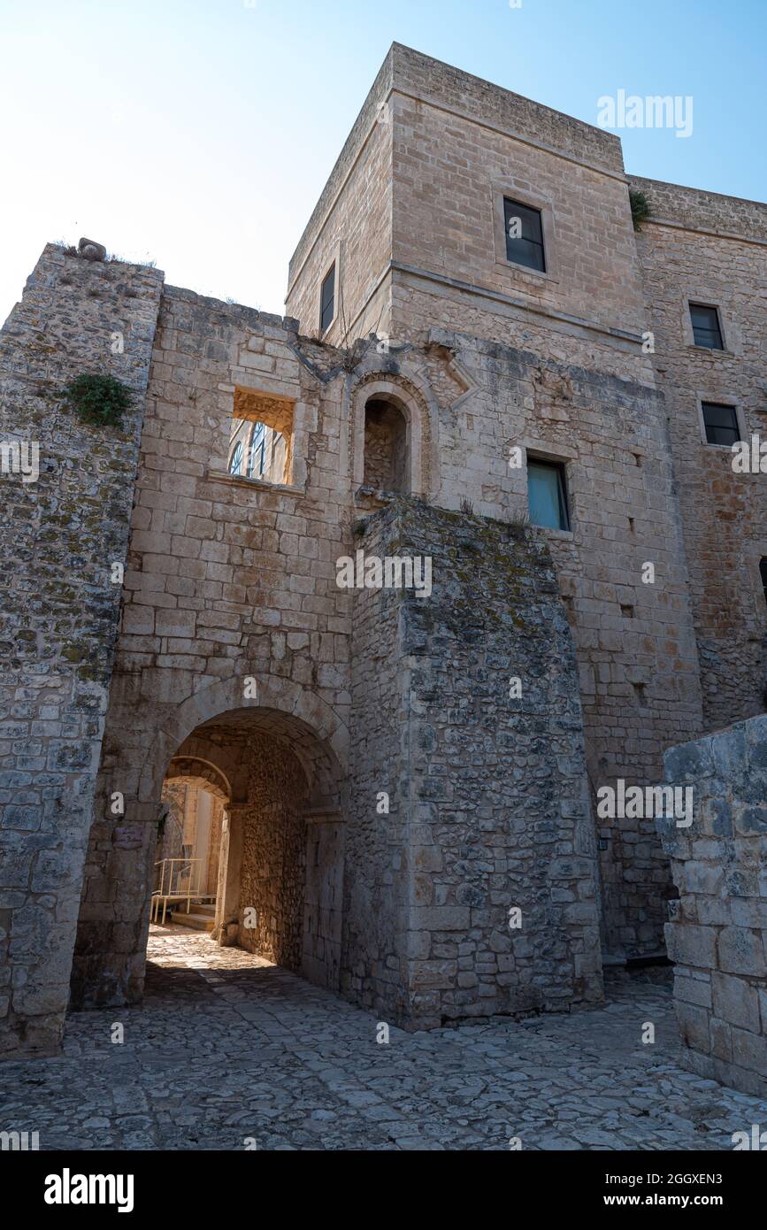 The abbey of Santa Maria di Pulsano is a monastic complex located on ...
