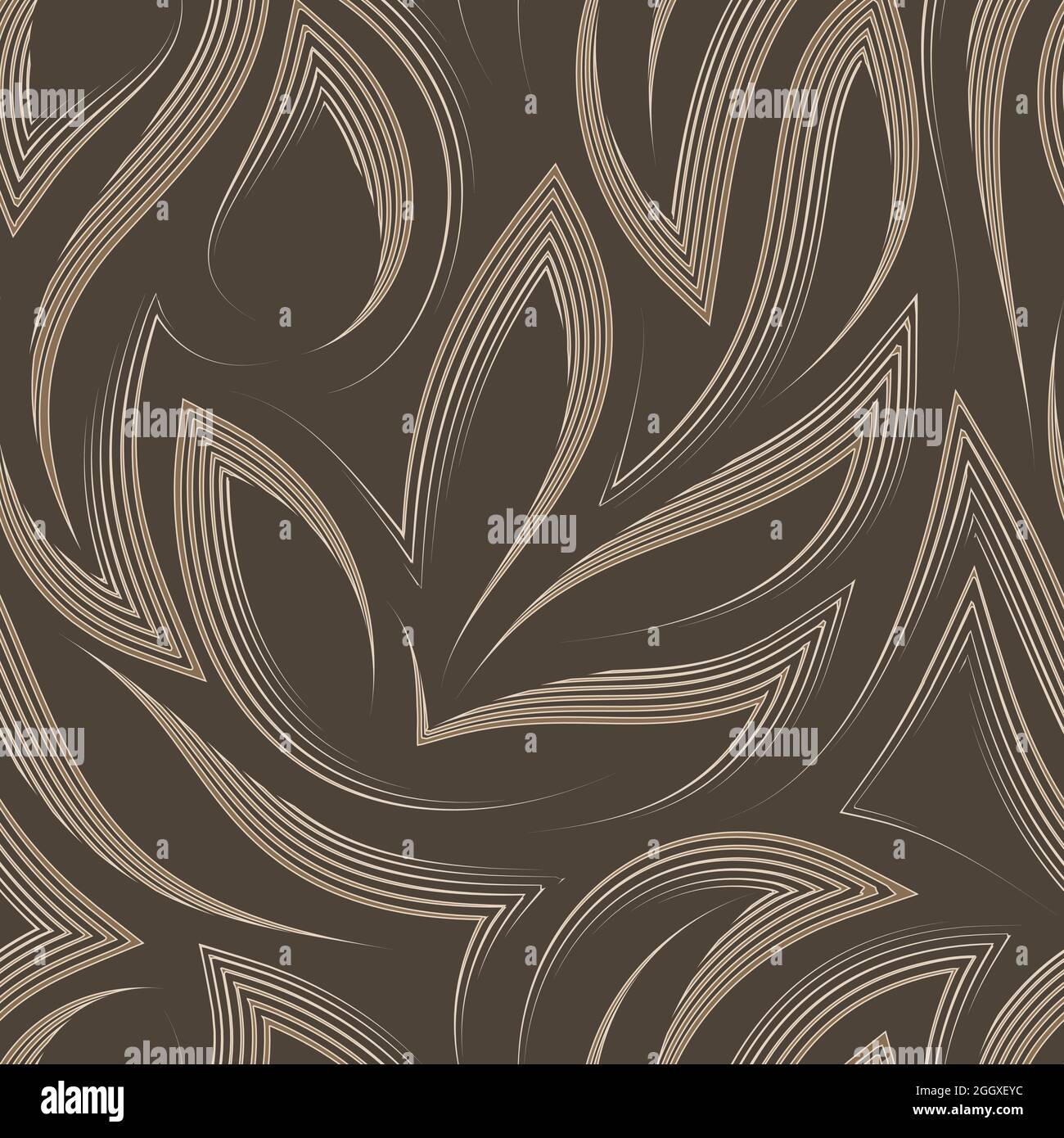 Vector seamless pattern in pastel colors from corners and flowing stripes with torn edges.Vector ...