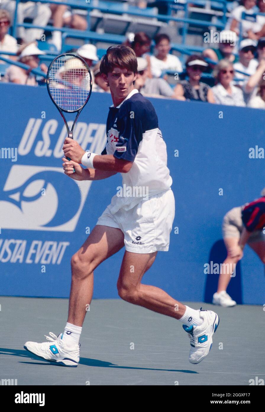 Australian tennis player Michael Tebbutt, 1990s Stock Photo - Alamy