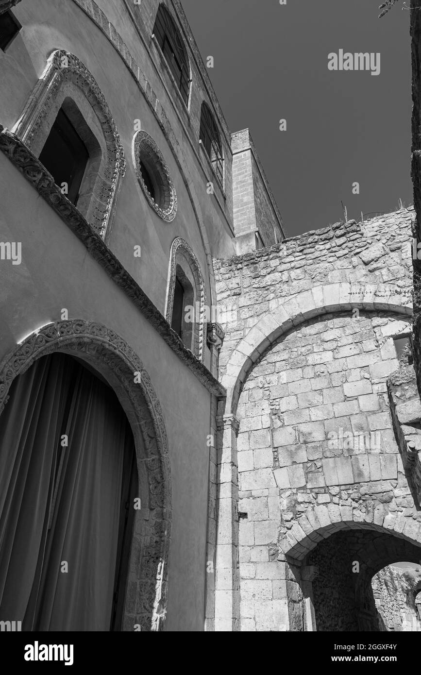 The abbey of Santa Maria di Pulsano is a monastic complex located on ...