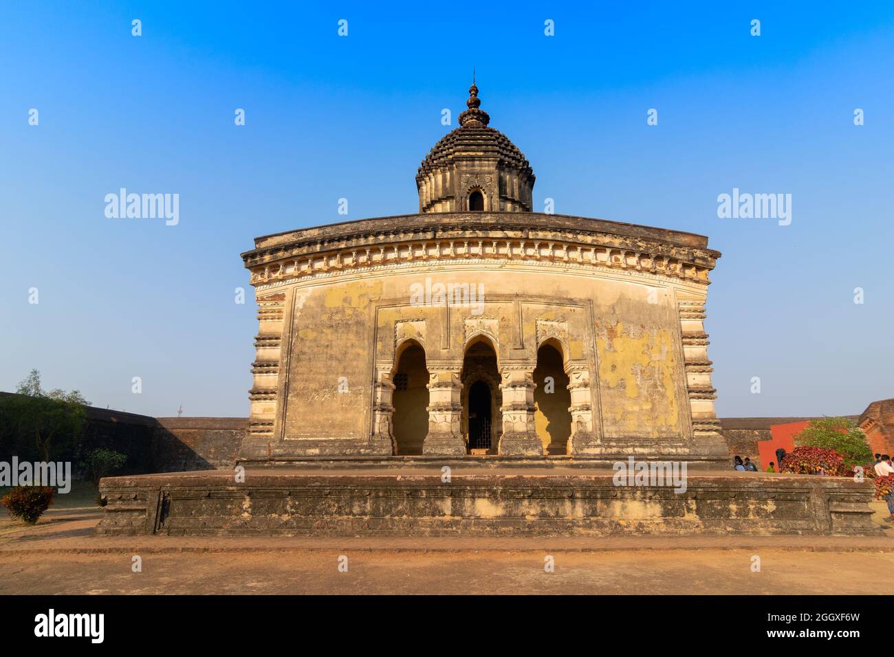 Famous terracotta (fired clay of a brownish-red colour, used as ...