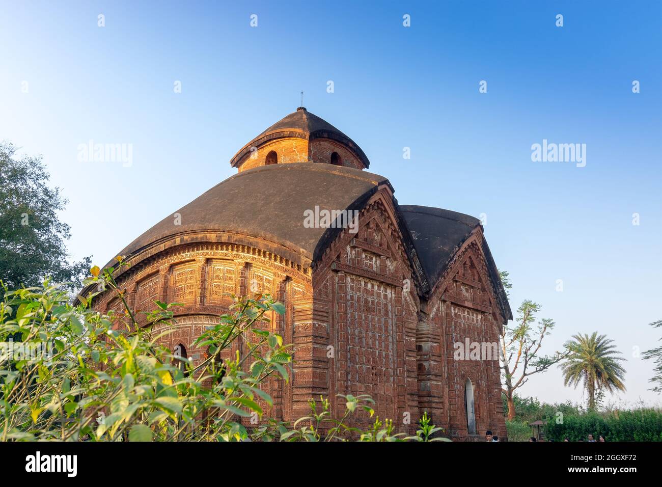 Famous terracotta (fired clay of a brownish-red colour, used as ...