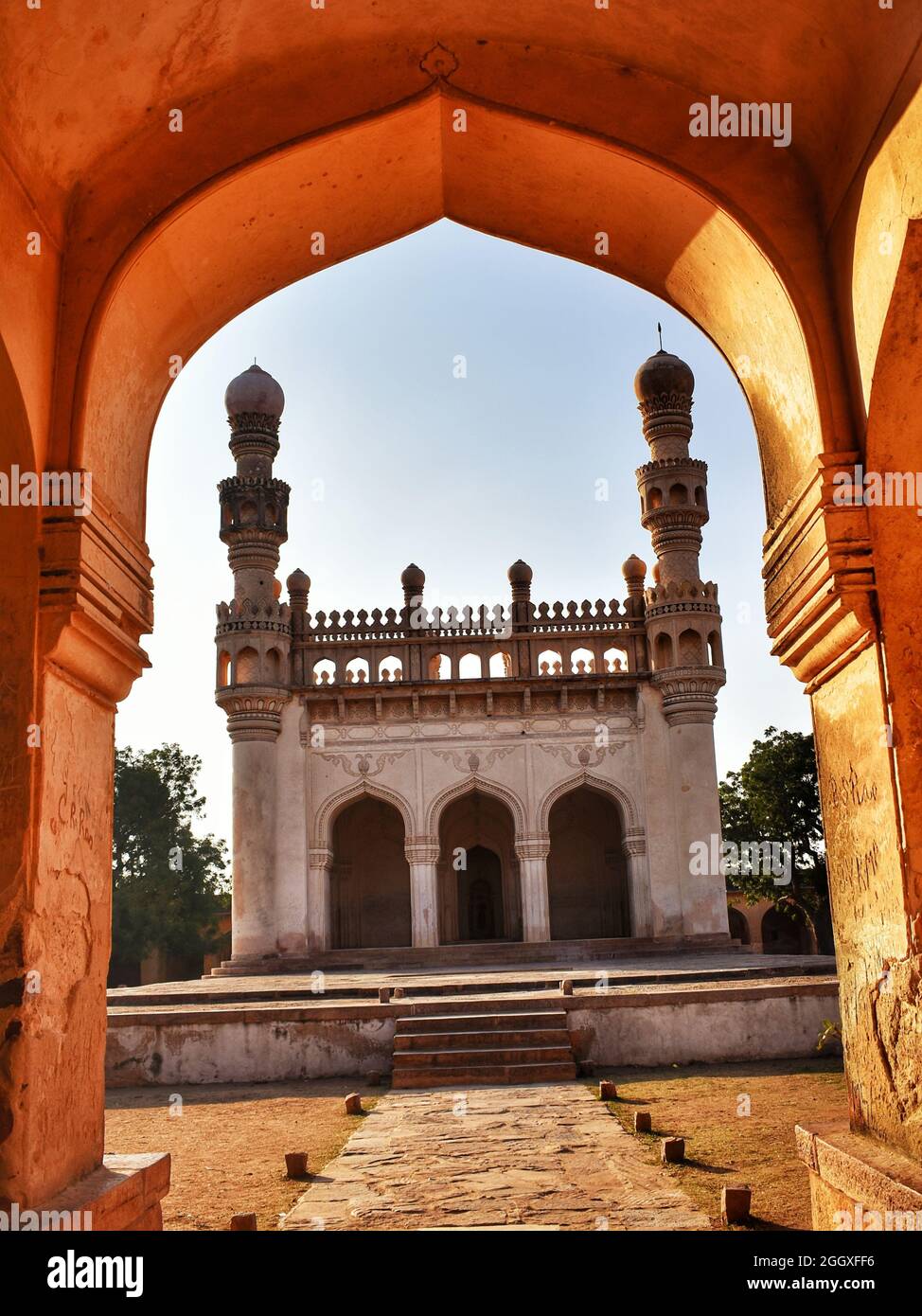 A view of a Mosque in India at evening sunlight Stock Photo - Alamy