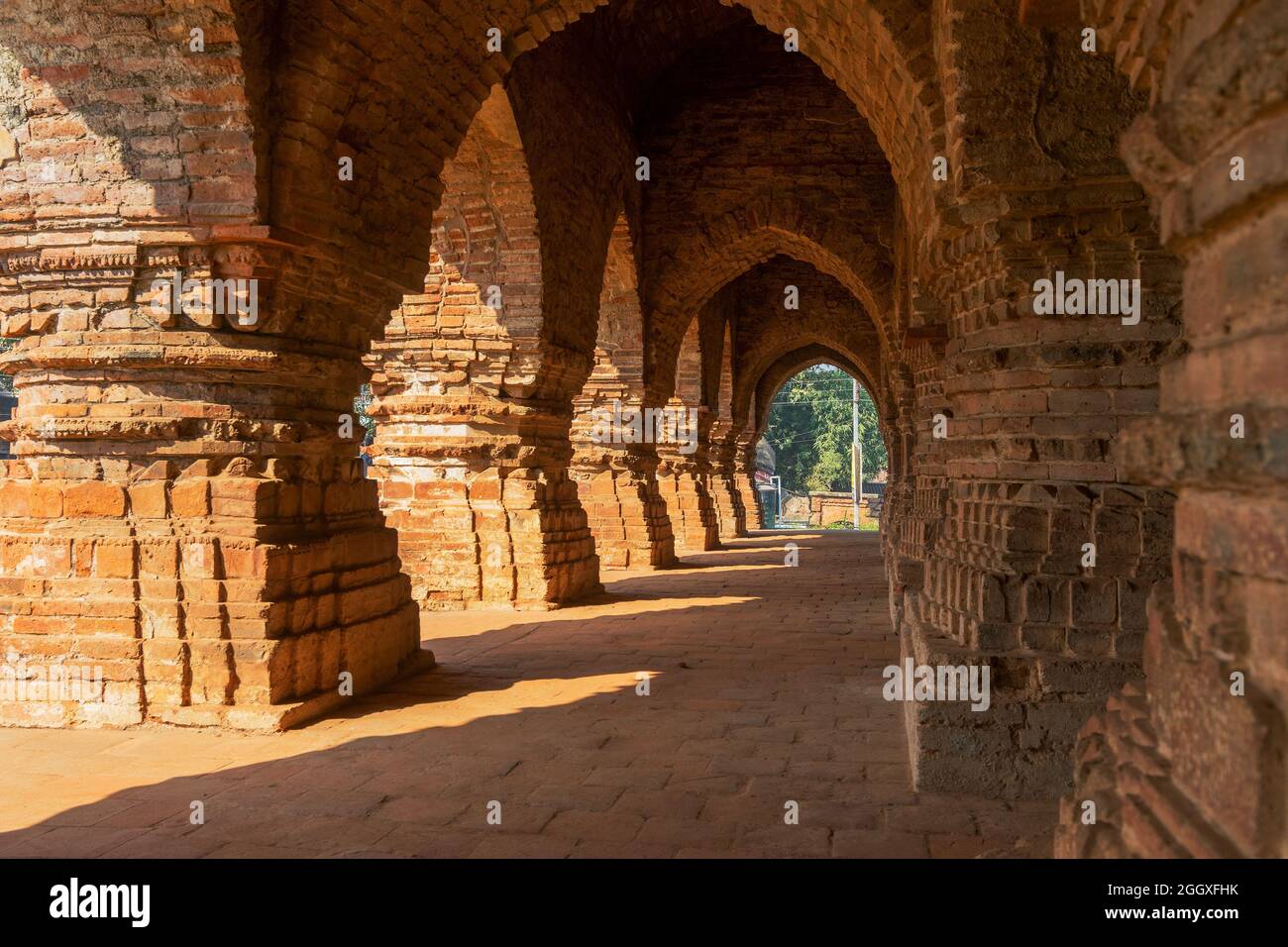 Arches of Rasmancha, oldest brick temple of India -tourist attraction ...