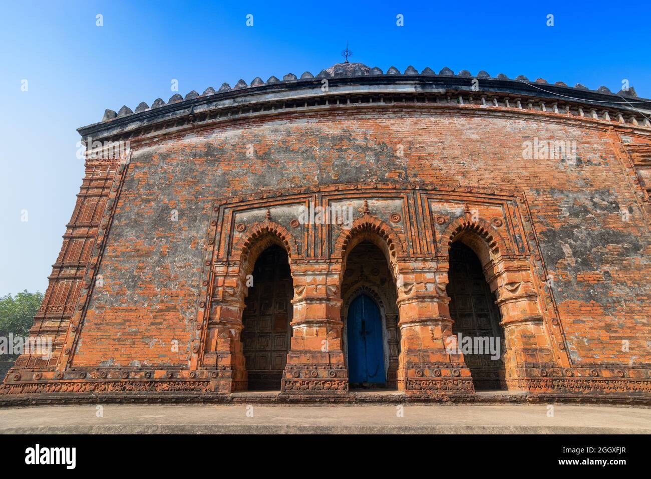 Famous terracotta (fired clay of a brownish-red colour, used as ...