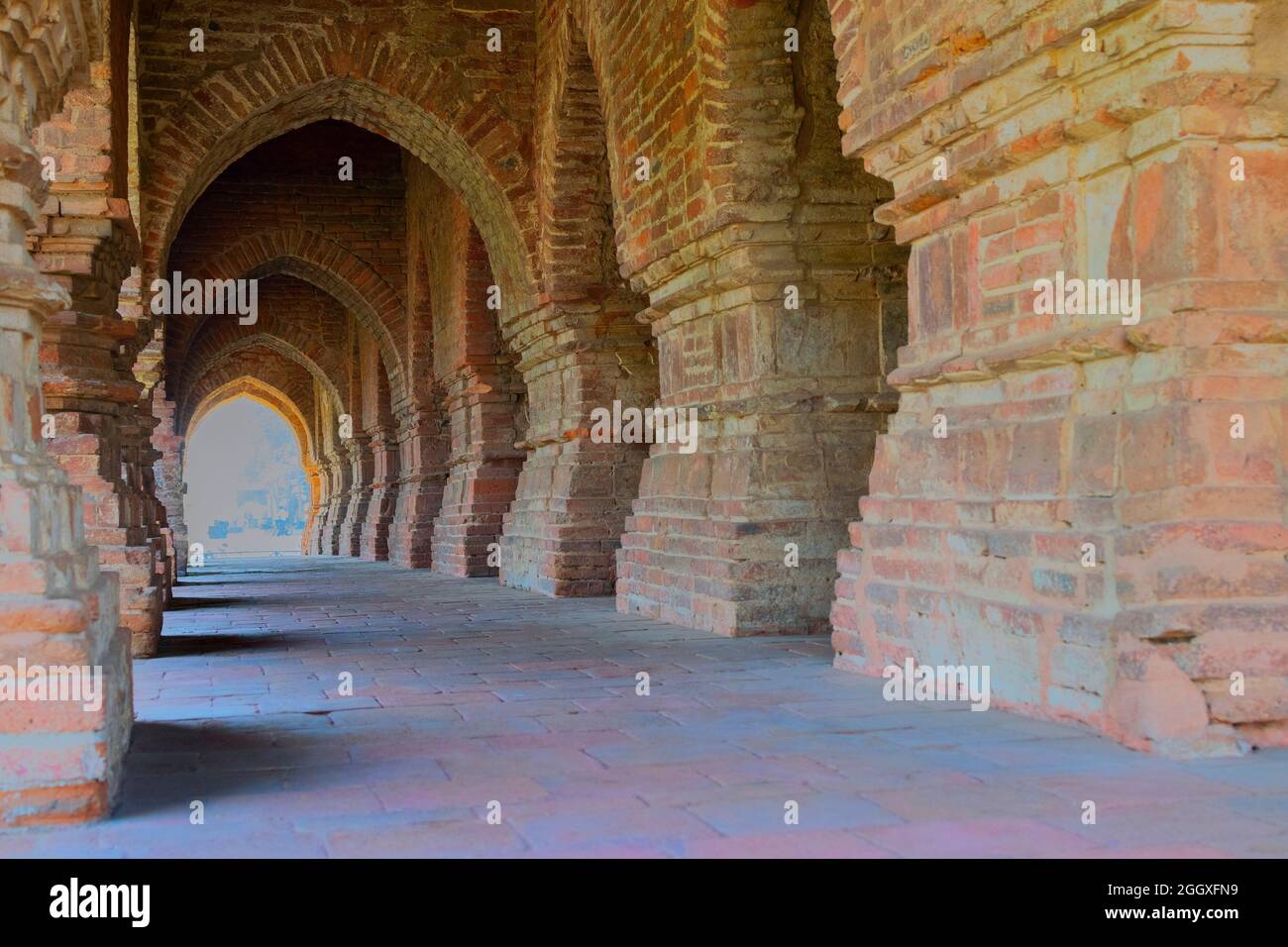Arches of Rasmancha, oldest brick temple of India -tourist attraction ...