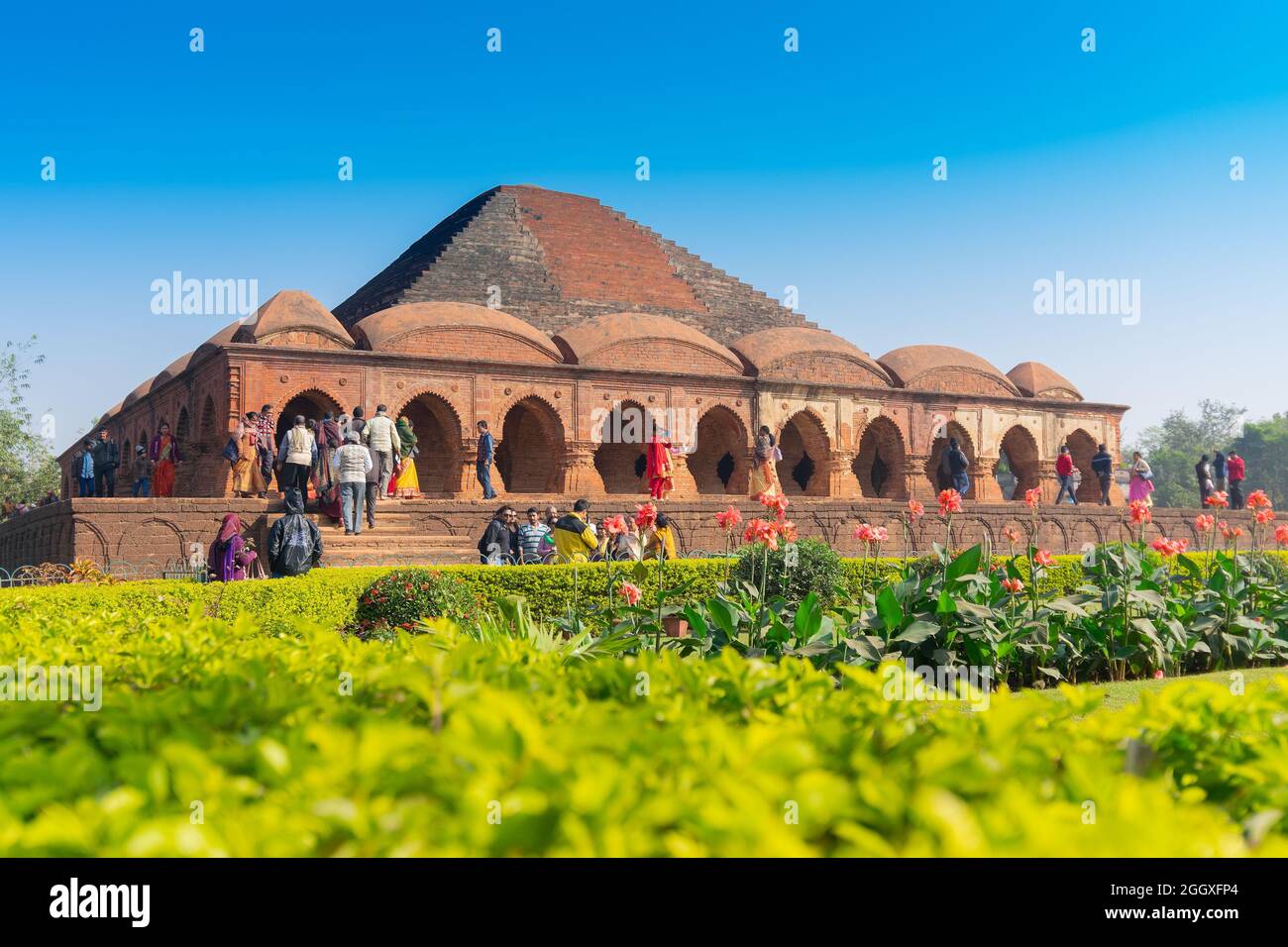 BISHNUPUR,WEST BENGAL,INDIA - DECEMBER 26TH,2015 : Rasmancha, oldest ...