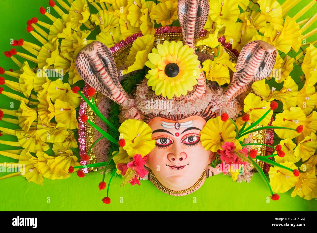 Mask mural india hi-res stock photography and images - Alamy