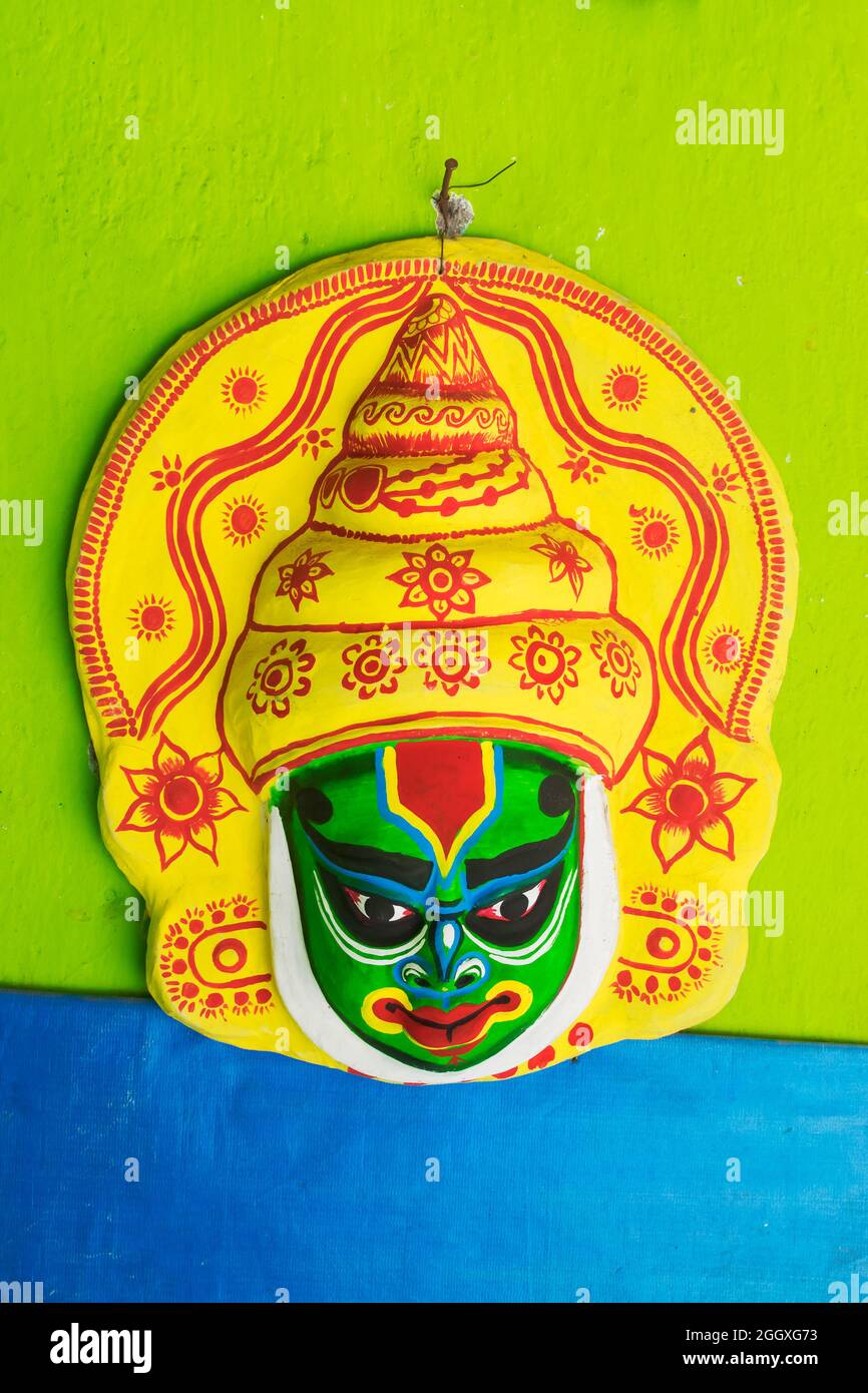 Indian dance face mask hi-res stock photography and images - Alamy
