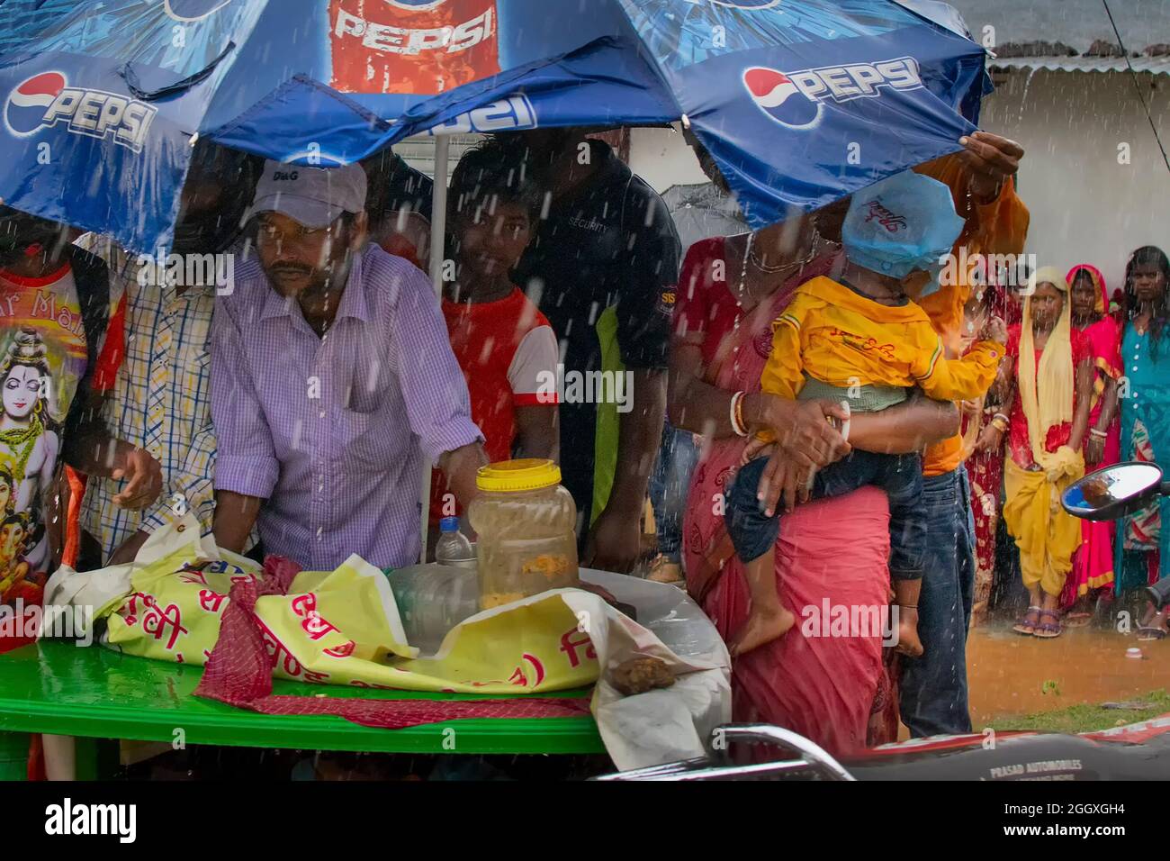 Purulia, West Bengal, India - Monday 14th August 2017 : Moody image of ...