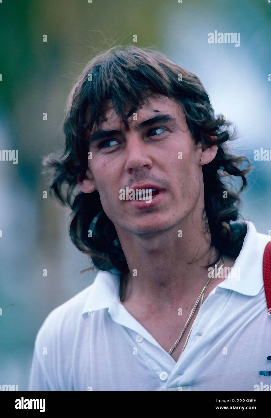 Peruvian tennis player Pablo Arraya, 1980s Stock Photo - Alamy