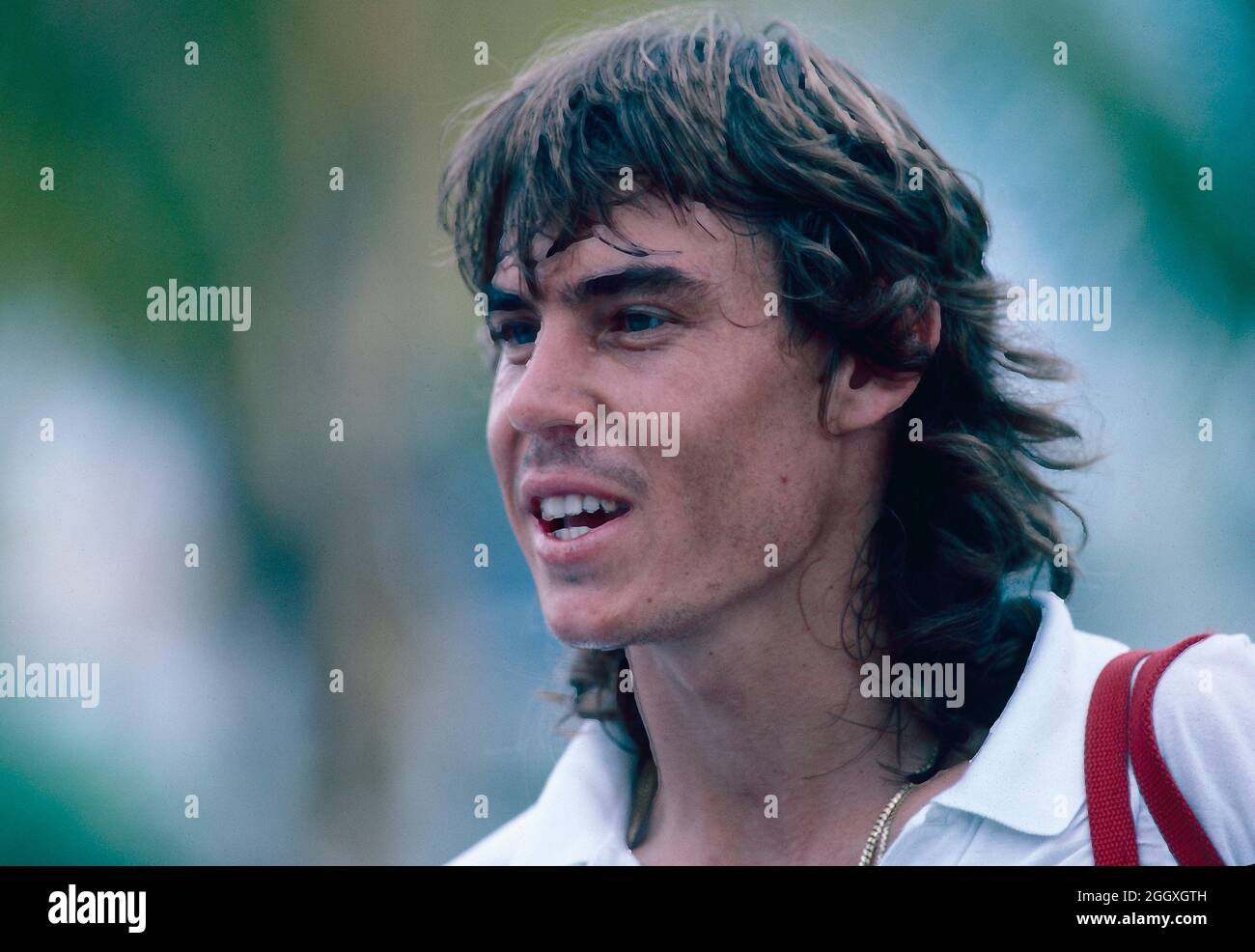 Peruvian tennis player Pablo Arraya, 1980s Stock Photo - Alamy