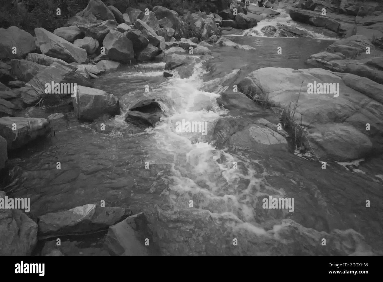 Beautiful Ghatkhola waterfall having full streams of water flowing ...