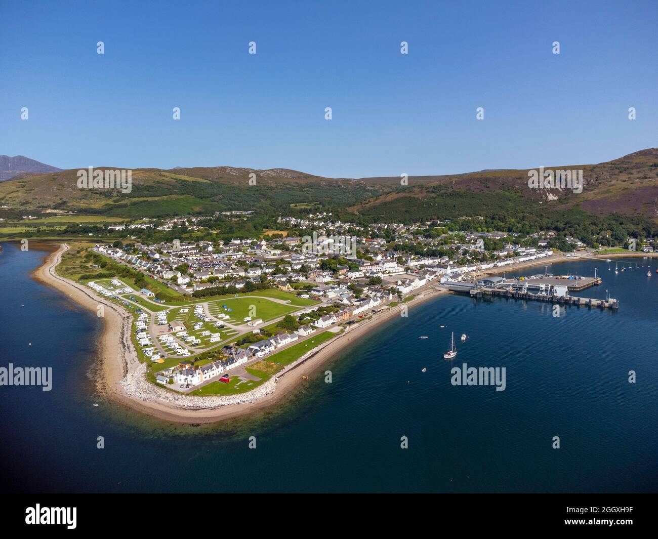 Loch broom aerial hi-res stock photography and images - Alamy