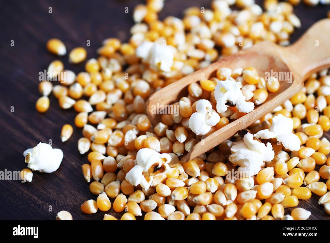 Group of yellow raw corn kernels sweet corn. Grain seeds ingredient ...