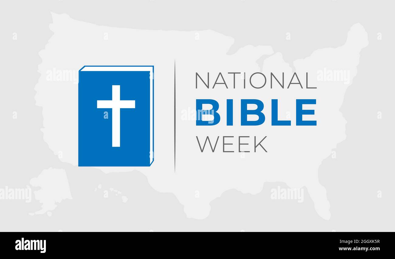 National Bible Week Background Illustration Stock Vector Image & Art ...