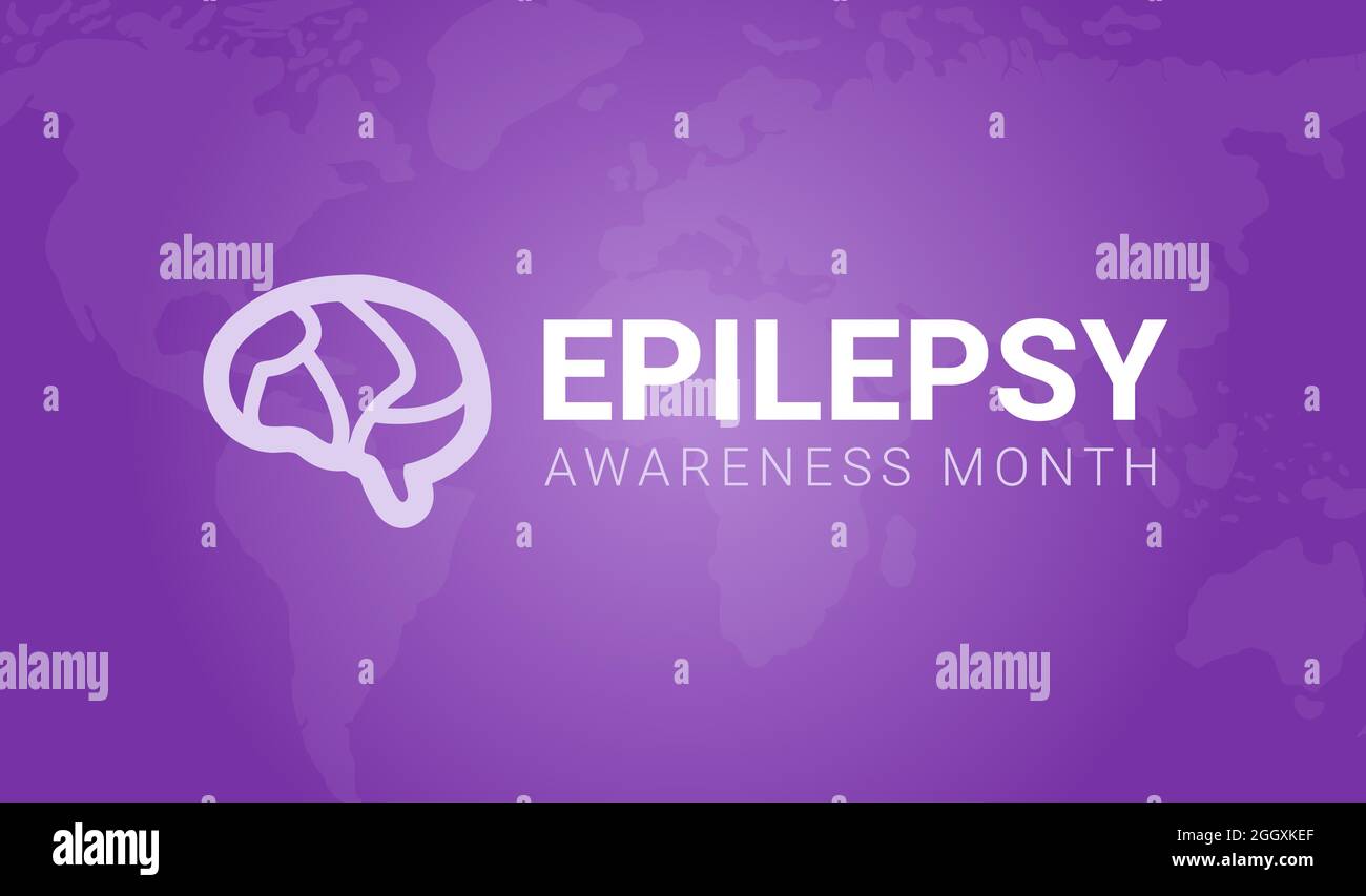Epilepsy Awareness Month Background Illustration Stock Vector Image ...