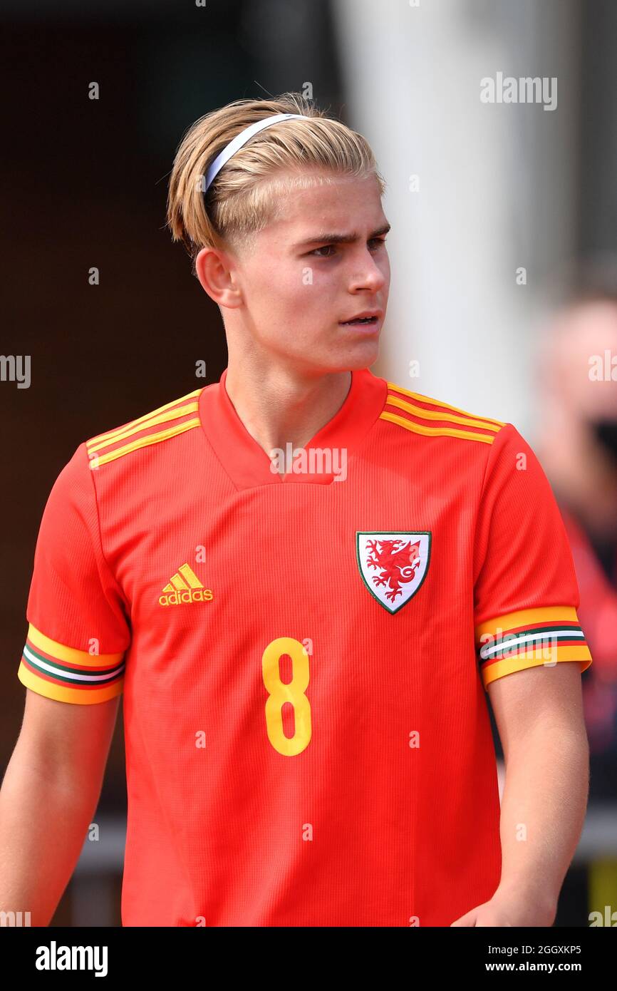Wales' Ben Purcell during the international friendly at the Spytty Park ...