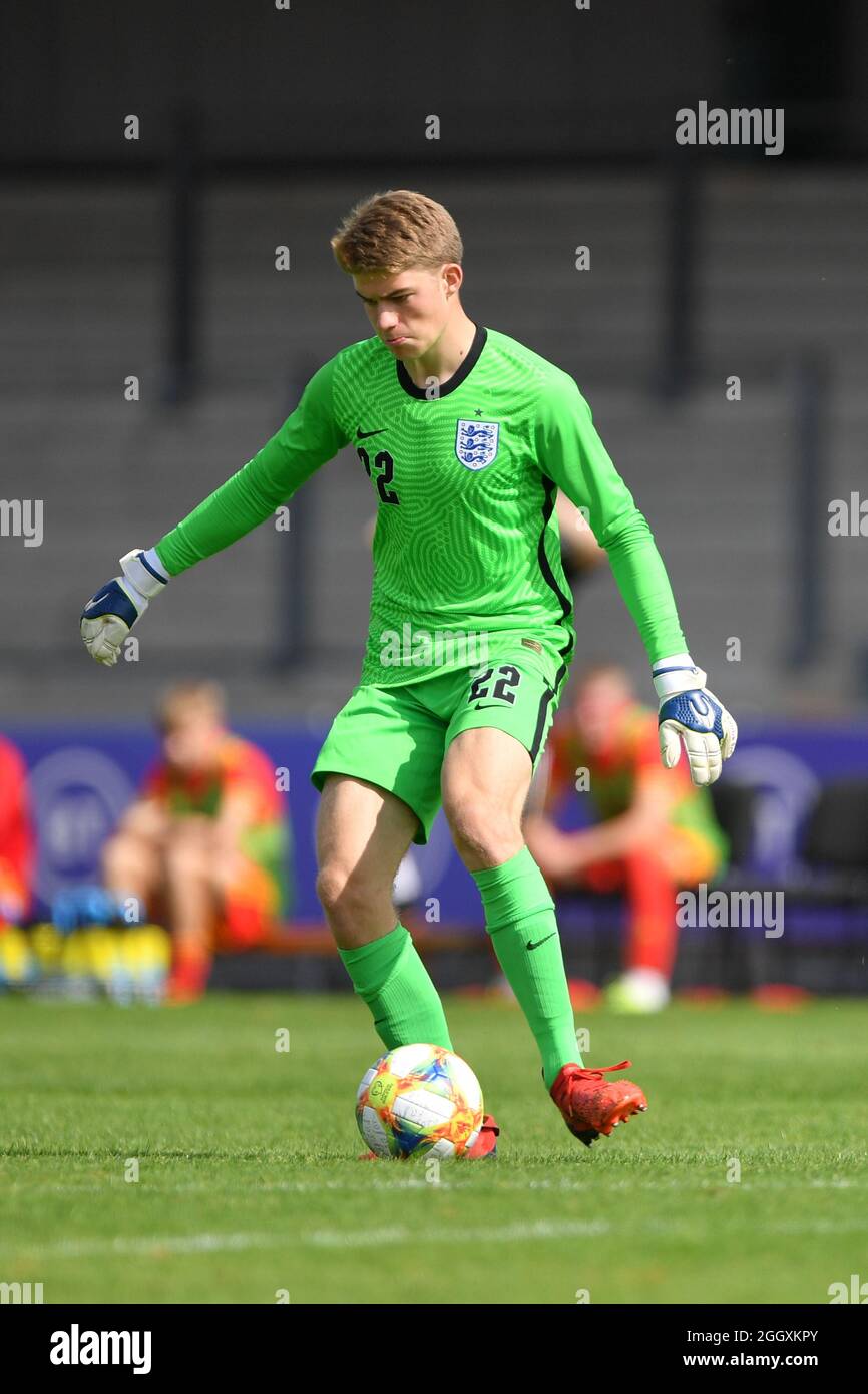 England's Jacob Knightbridge during the international friendly at the ...