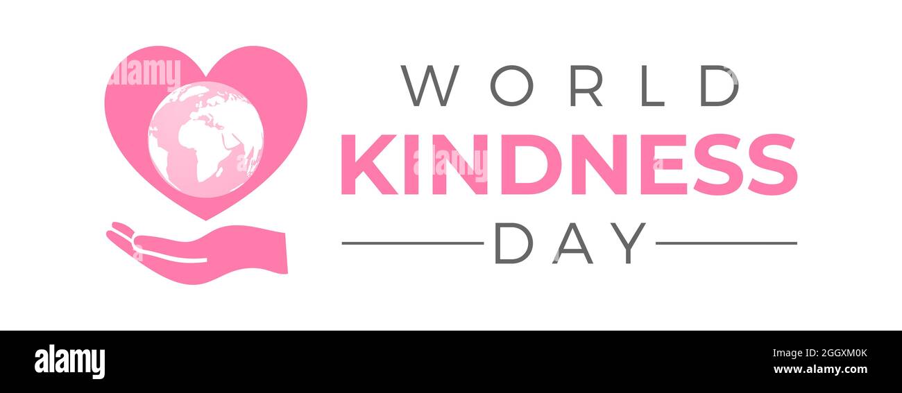 World kindness day illustration Cut Out Stock Images & Pictures - Alamy