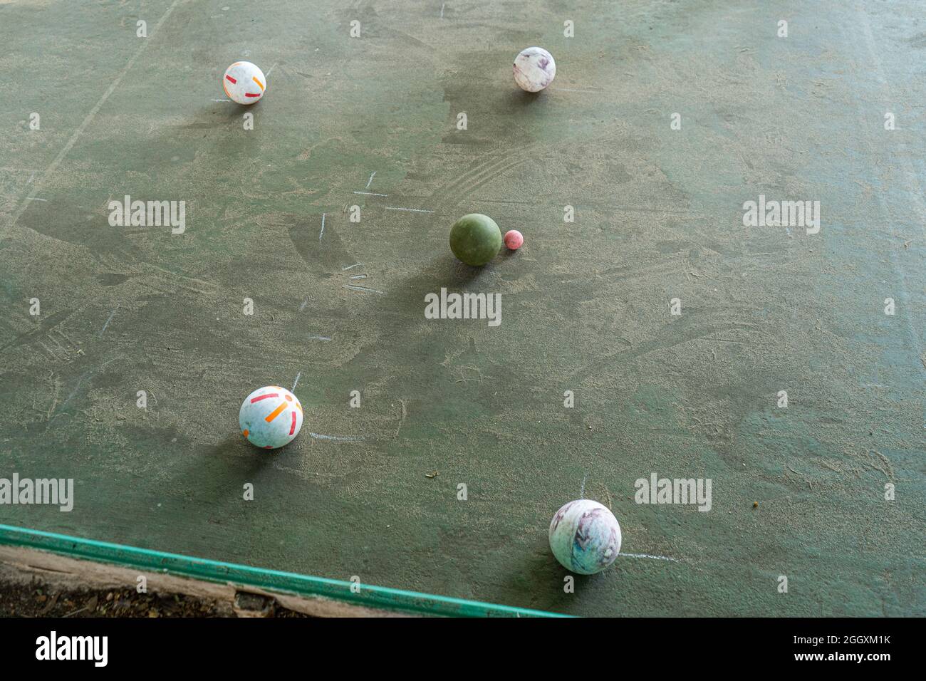 Bocce ball italy hi-res stock photography and images - Alamy